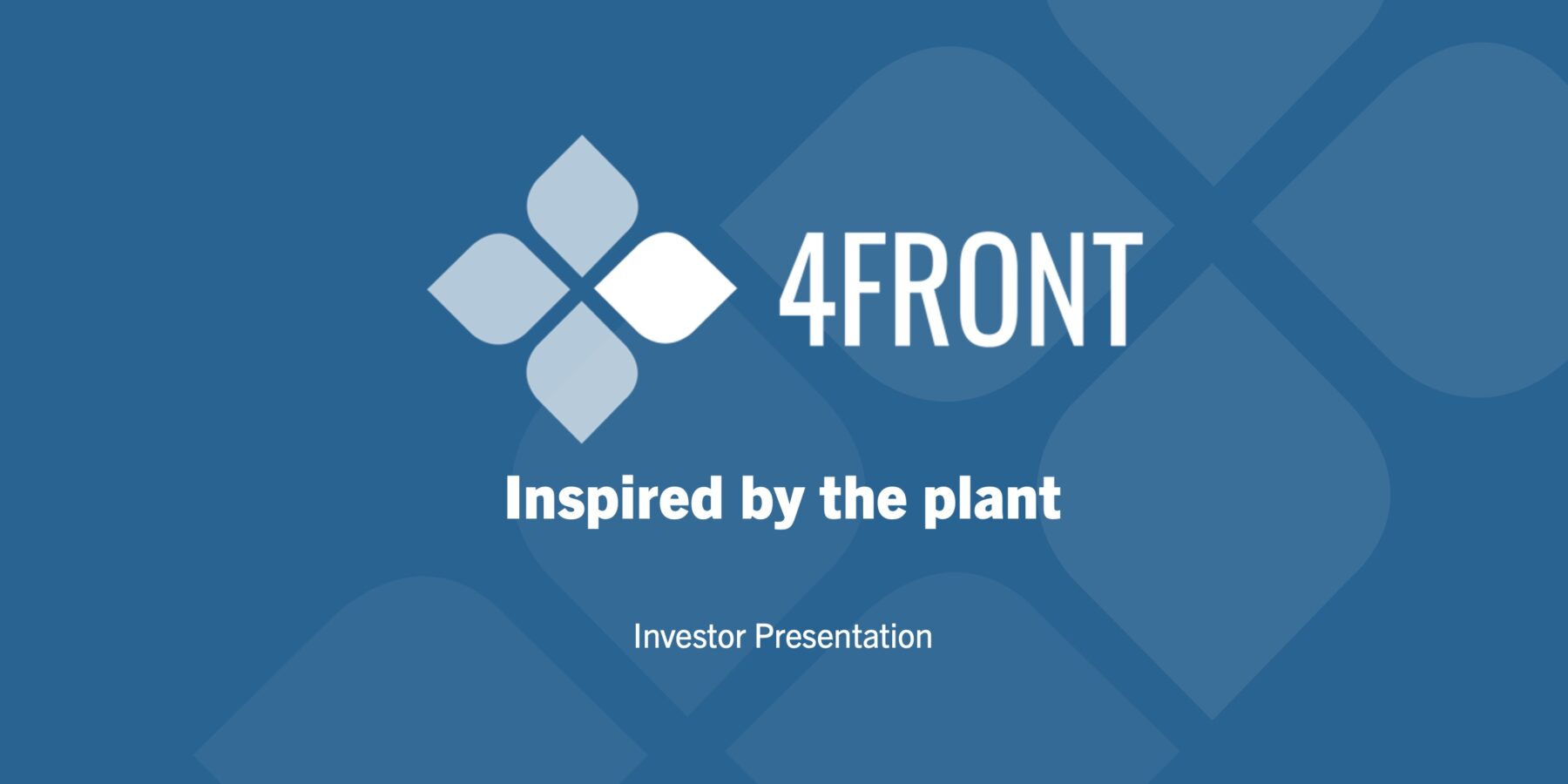Investment Information & Cannabis Investing News | 4Front Ventures